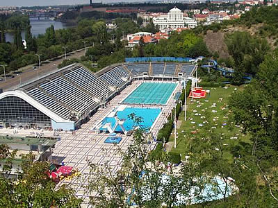 Swimming Pool at Podoli in Prague - Photo - Prague Experience